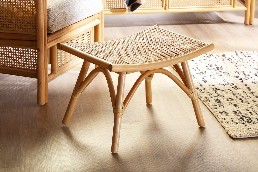 Cane Footstools – Desser